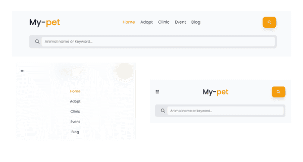 Responsive Navbar with Search Box - Tailwind Component Responsive Navbar with Search Box - Tailwind Component