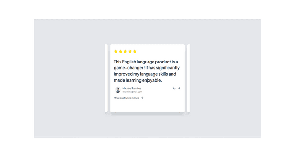 User Testimonial with Carousel Using Tailwind UI User Testimonial with Carousel Using Tailwind UI